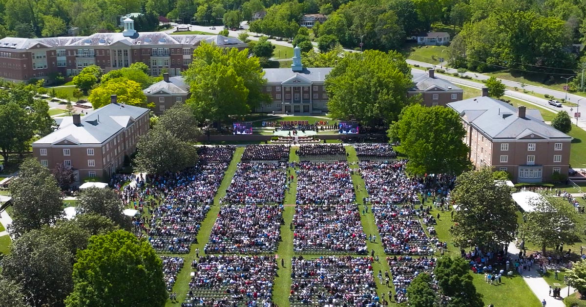Commencement Map | Radford University